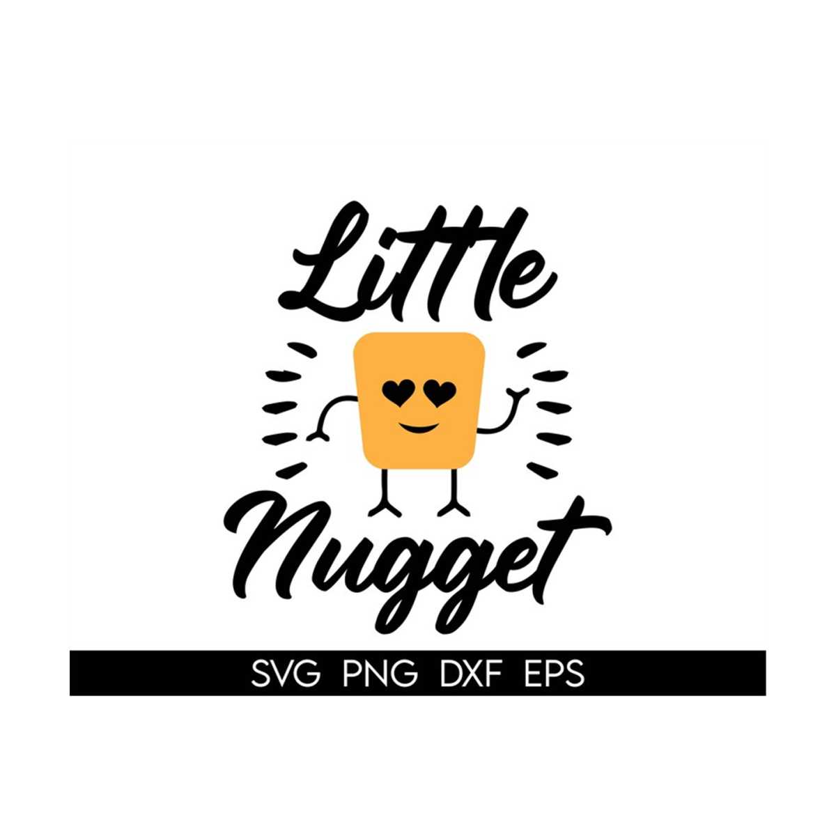 Little Nugget Svg, Little Nugget, Baby Shower Gift, Food Svg | Inspire ...