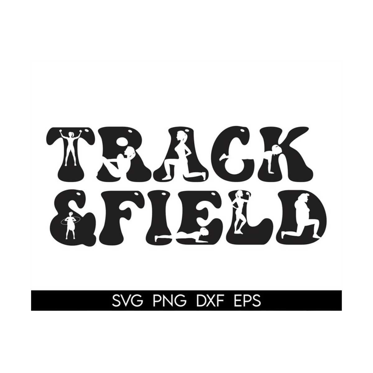 Track and Field SVG, Track SVG, Track Team SVG, Track and Fi | Inspire ...