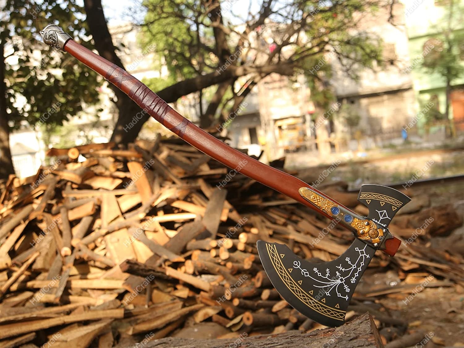 Leviathan Axe God of War Kratos Axe Custom Handmade Replica - Inspire ...