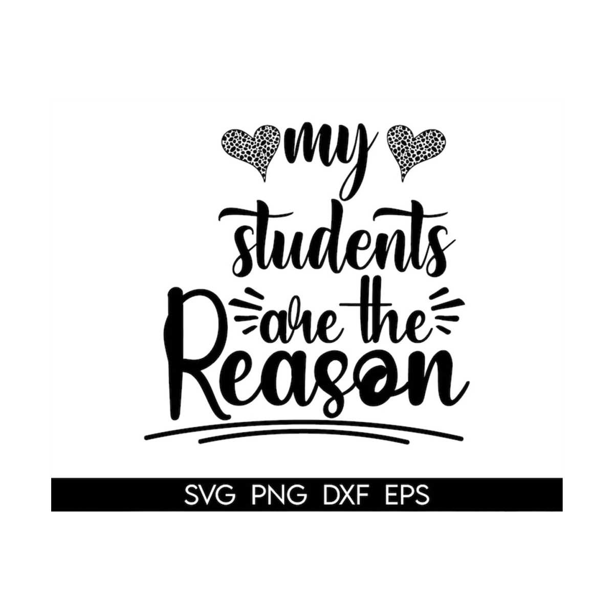 My students are the reason svg, back to school svg, teacher | Inspire ...