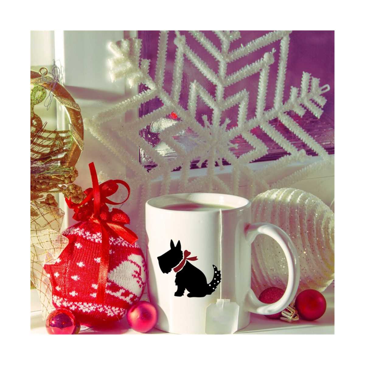 Scottish Terrier Sublimation, Christmas Scottie Dogs SVG, Sc | Inspire ...