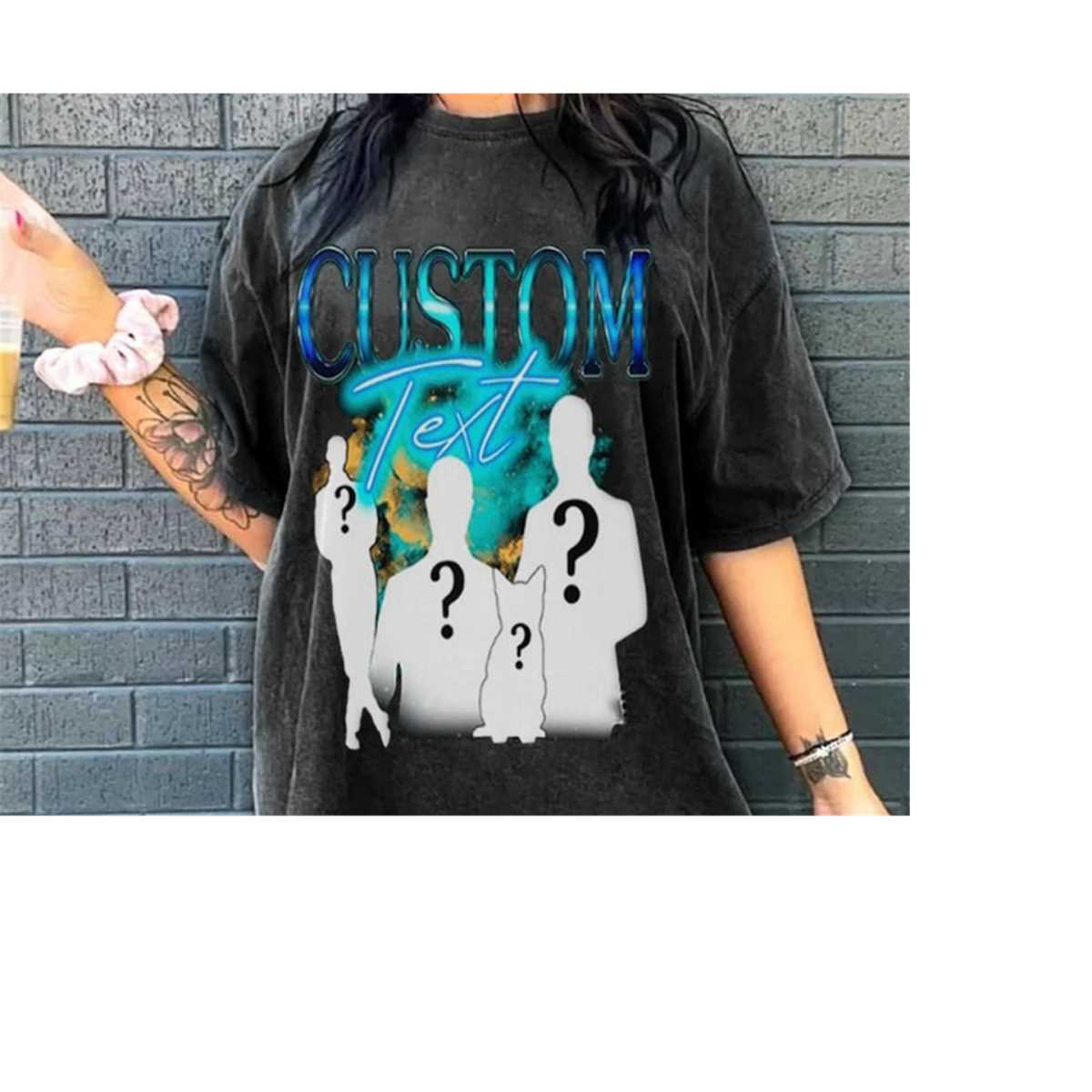 Comfort Color Vintage Custom Pet Rap TShirt, Custom Pet Vint | Inspire ...