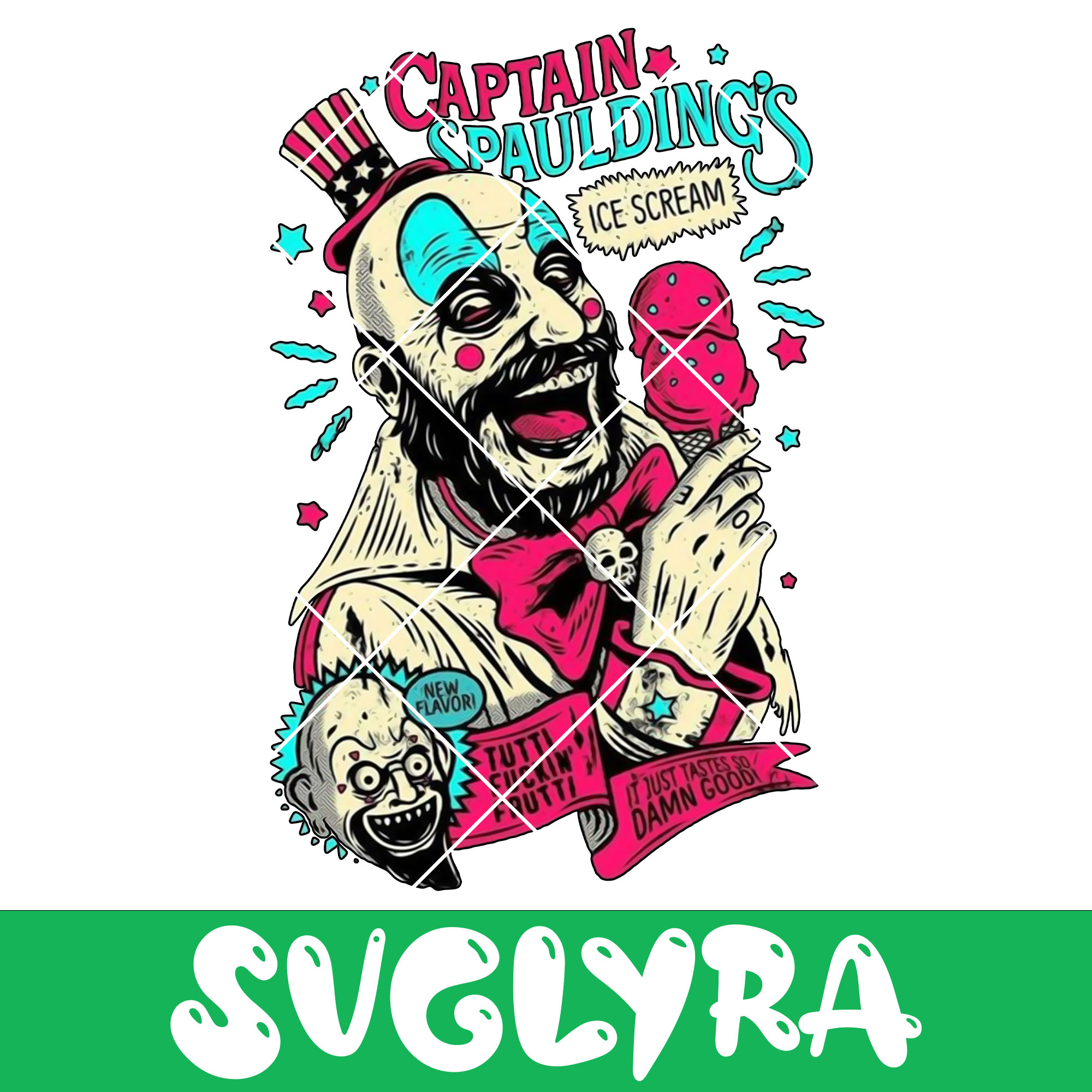 Captain Spaulding PNG, Captain Halloween PNG, Horror Hallowe | Inspire ...