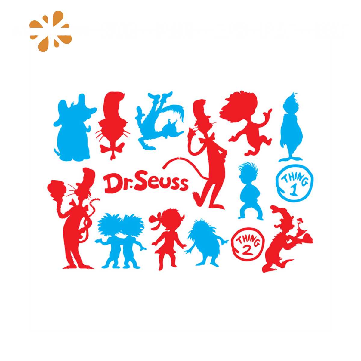 Dr Seuss Bundle Set Svg, Dr Seuss Svg, Dr Seuss Bundle Svg, | Inspire ...