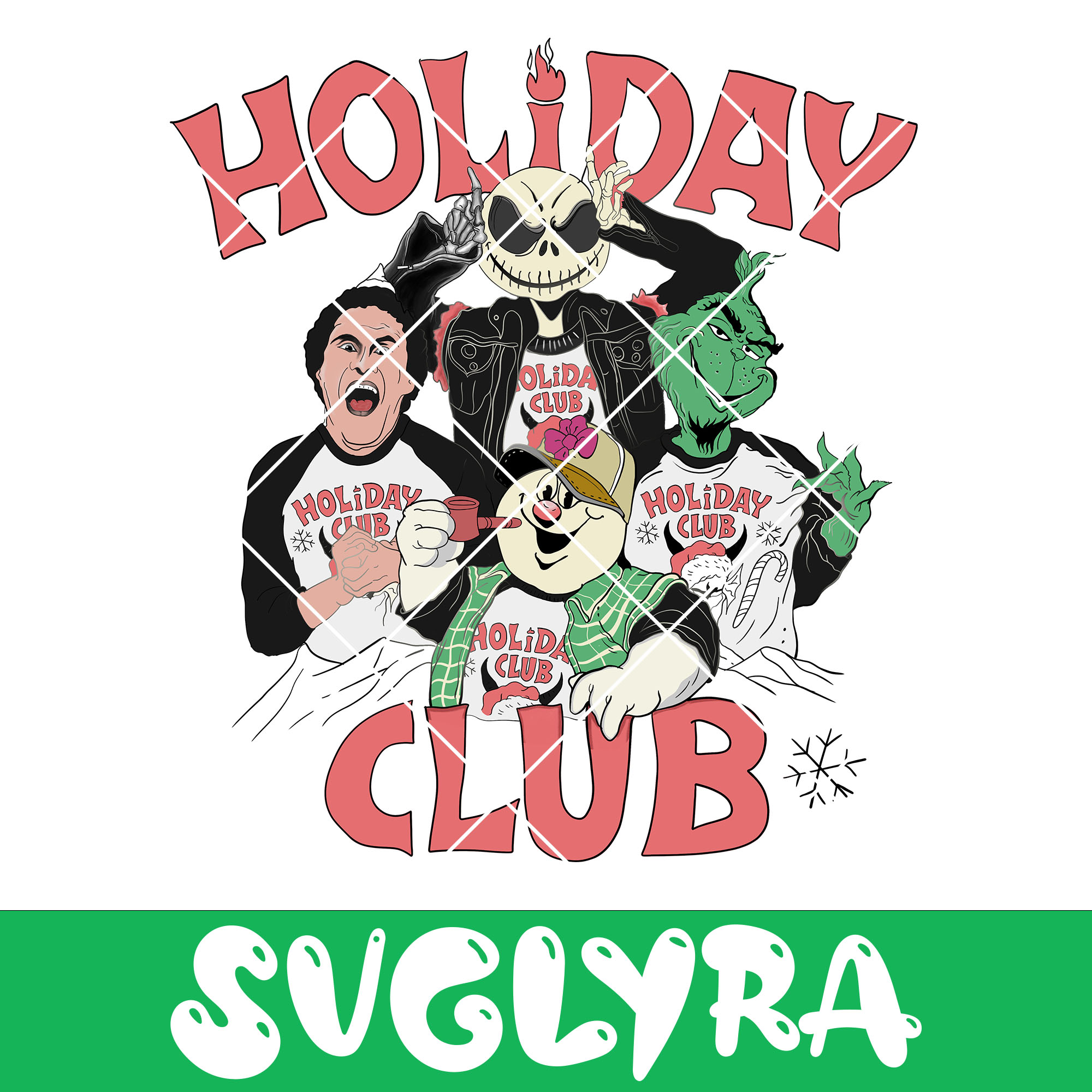 Holiday Club PNG, Gring PNG, Elf PNG, Jack Frost PNG, Skelet | Inspire ...
