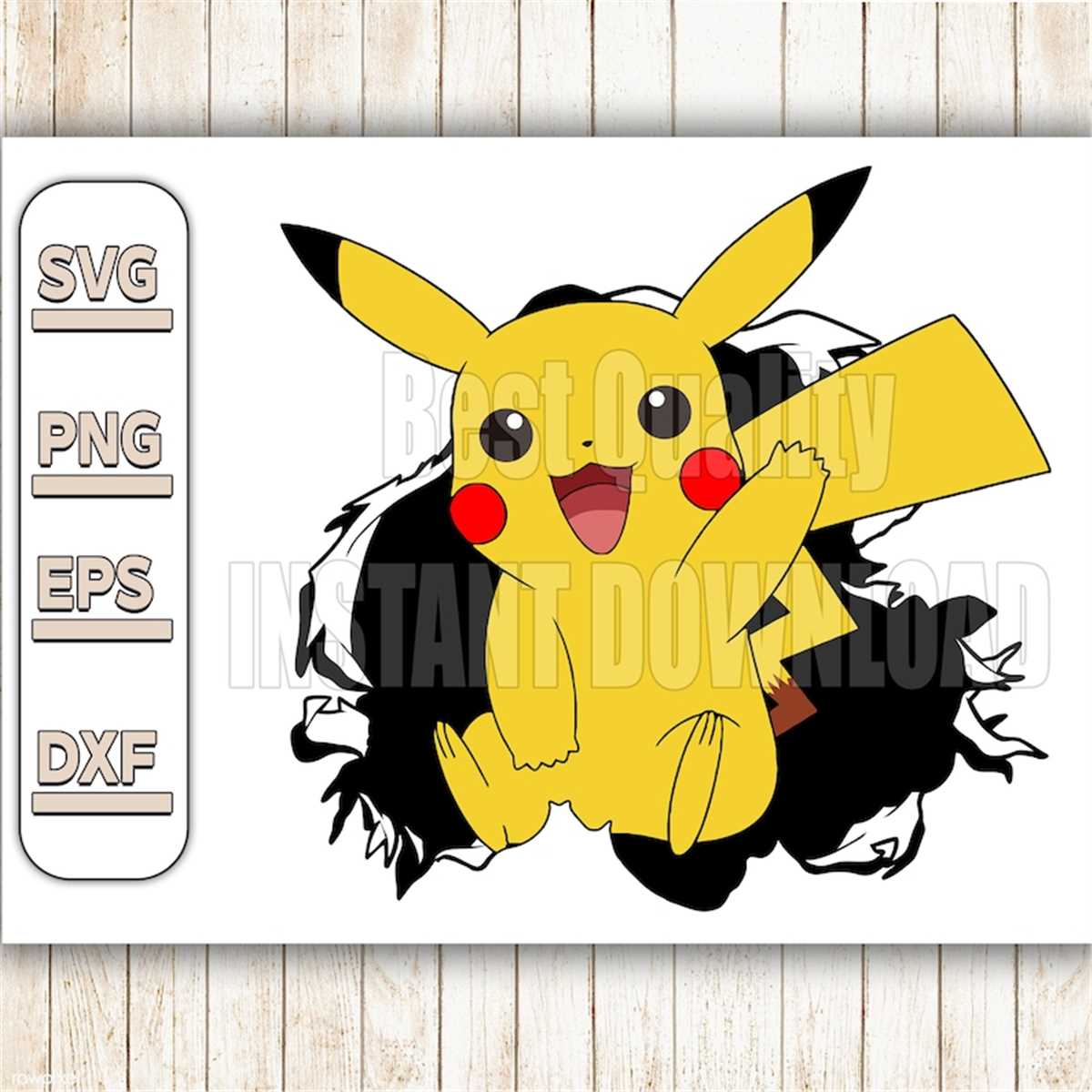 Pikachu Svg, Pikachu face svg, Pikachu eyes svg, Pikachu dxf | Inspire ...