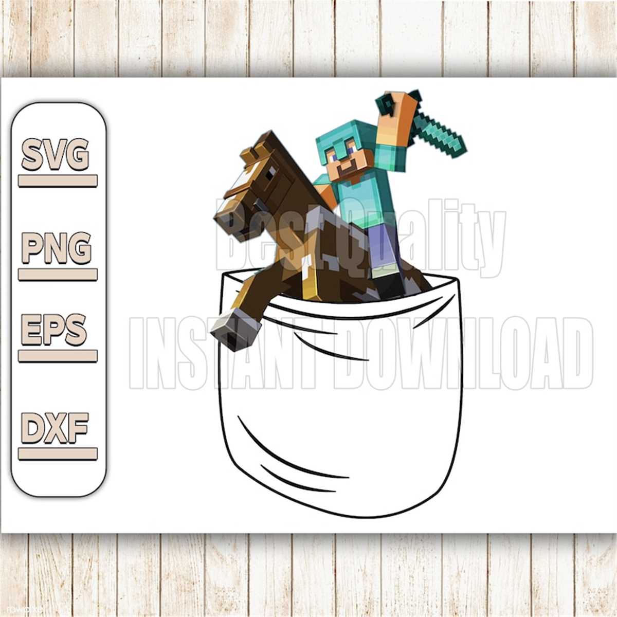 Minecraft SVG, Png, Mine Game Svg, Cricut, Silhouette, Cut F - Inspire ...
