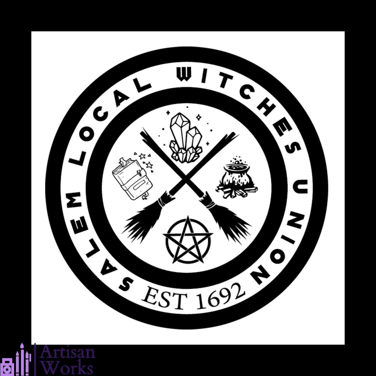 Salem Local Witches Union Svg, Halloween Svg, Salem Svg, Wit | Inspire ...