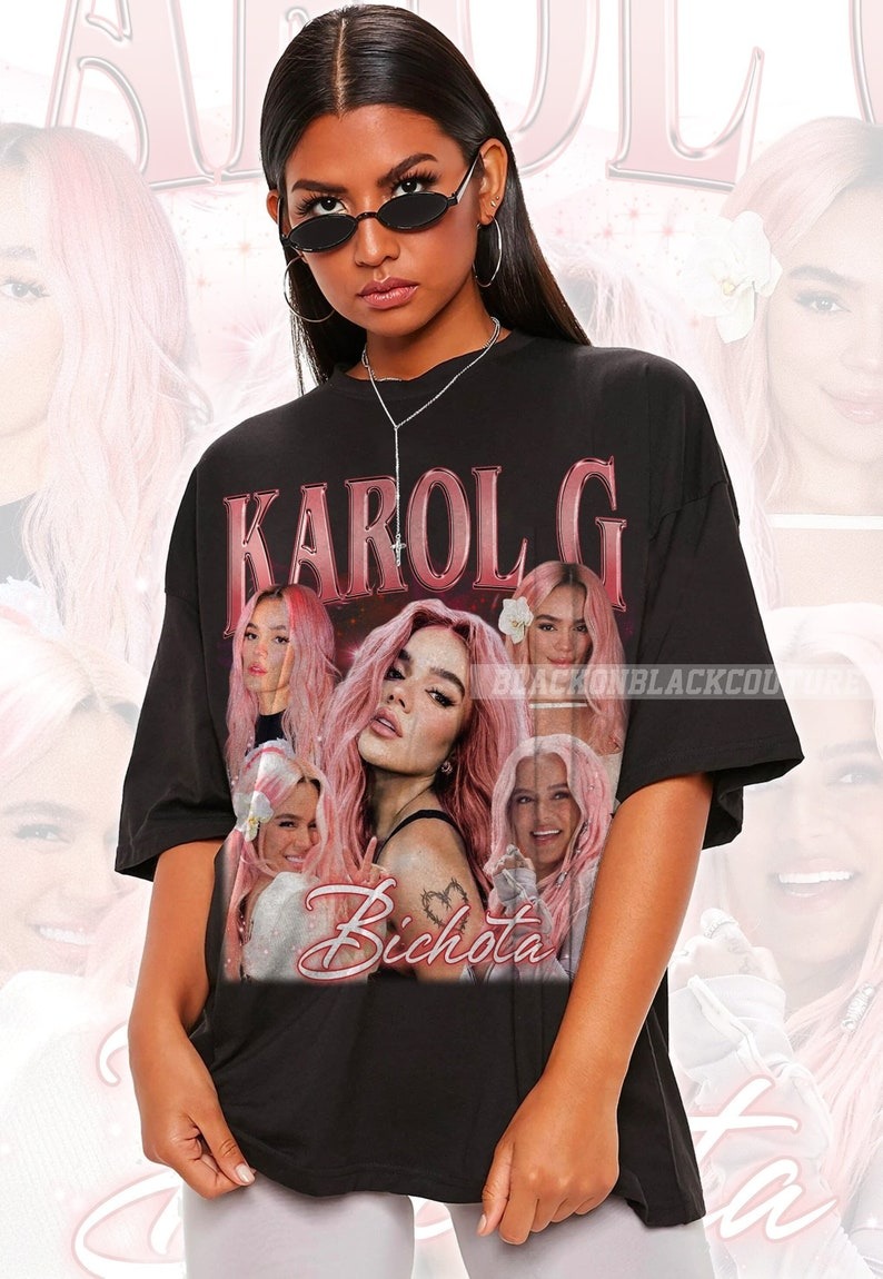 Karol G Vintage T-Shirt, Karol G T-Shirt, Karol Gift For Wom - Inspire ...