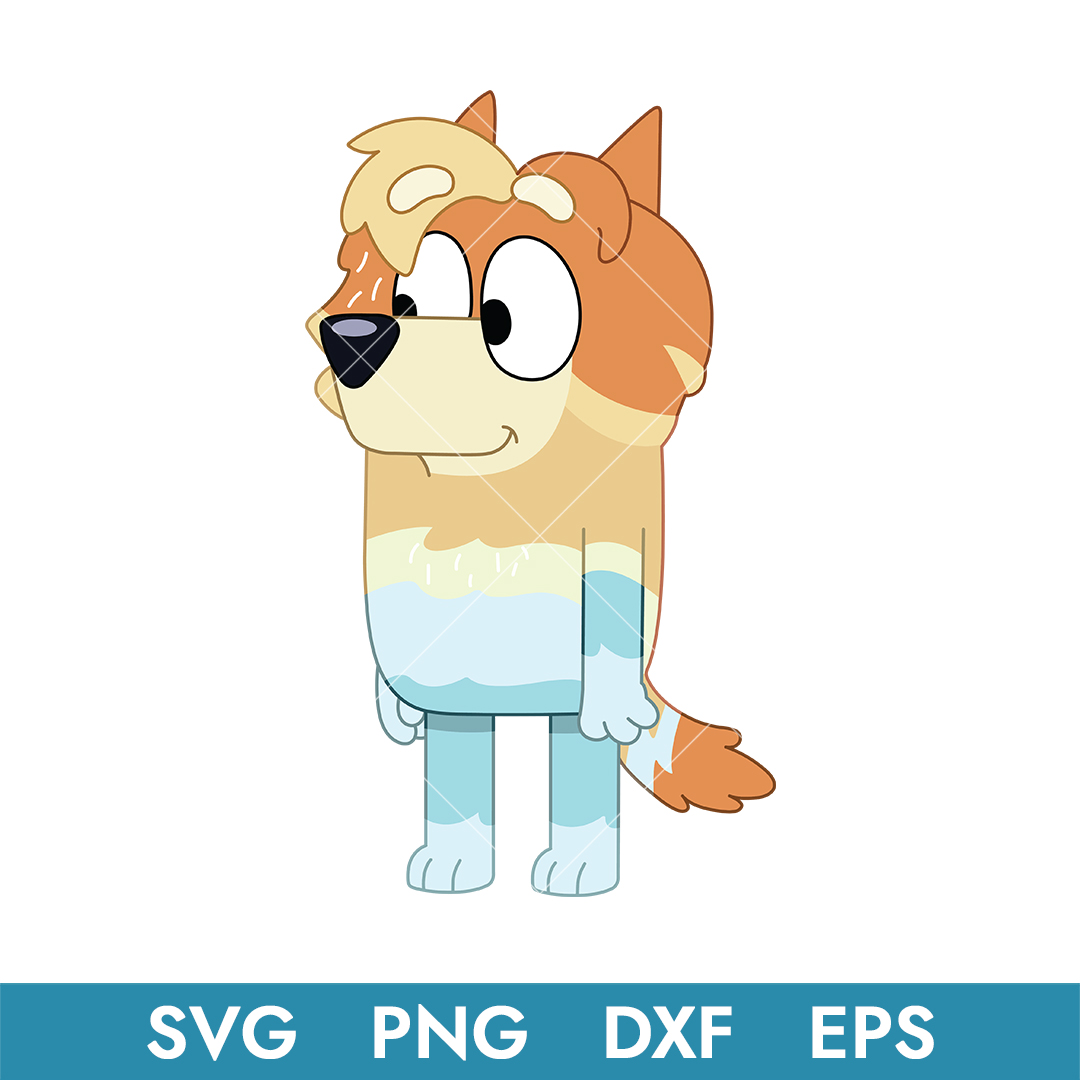 Radley Bluey Svg, Blue, Bluey, Bluey Svg, Blue Dog, Bluey Ch | Inspire ...