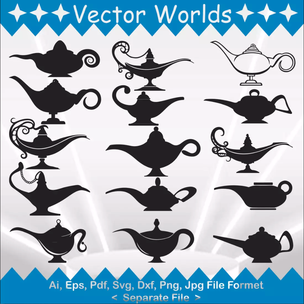 genie lamp clipart - Inspire Uplift