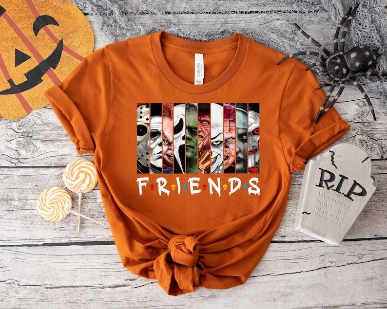 Friends Halloween Shirt, Horror Movie Shirt, Horror Movie Ki - Inspire ...