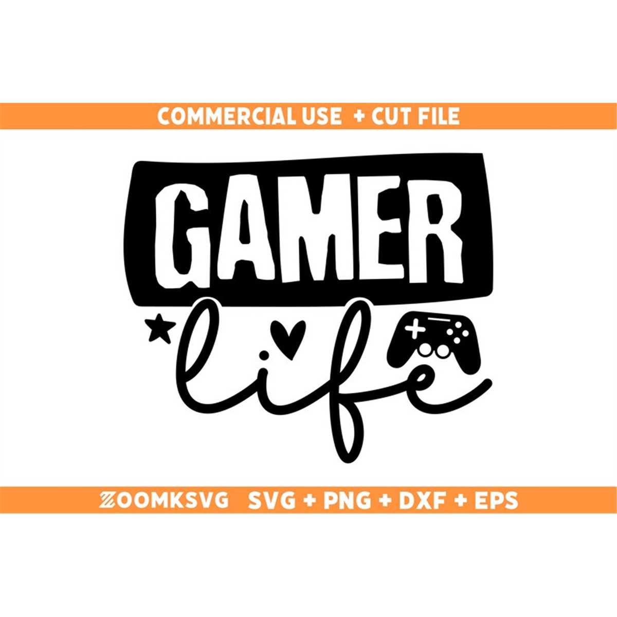 Gamer life SVG, Gamer Svg, Gamer Png, Gaming Svg, Video game - Inspire ...