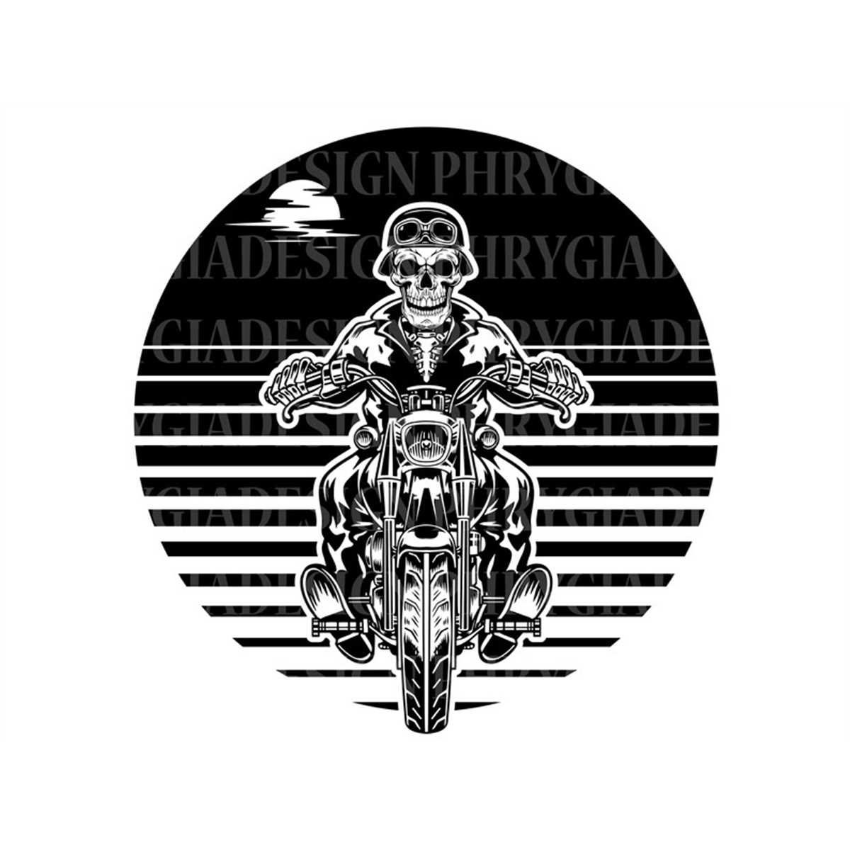 Motorcycle Rider Svg Png , Motorcycle Svg , Motorcycle Skull - Inspire ...