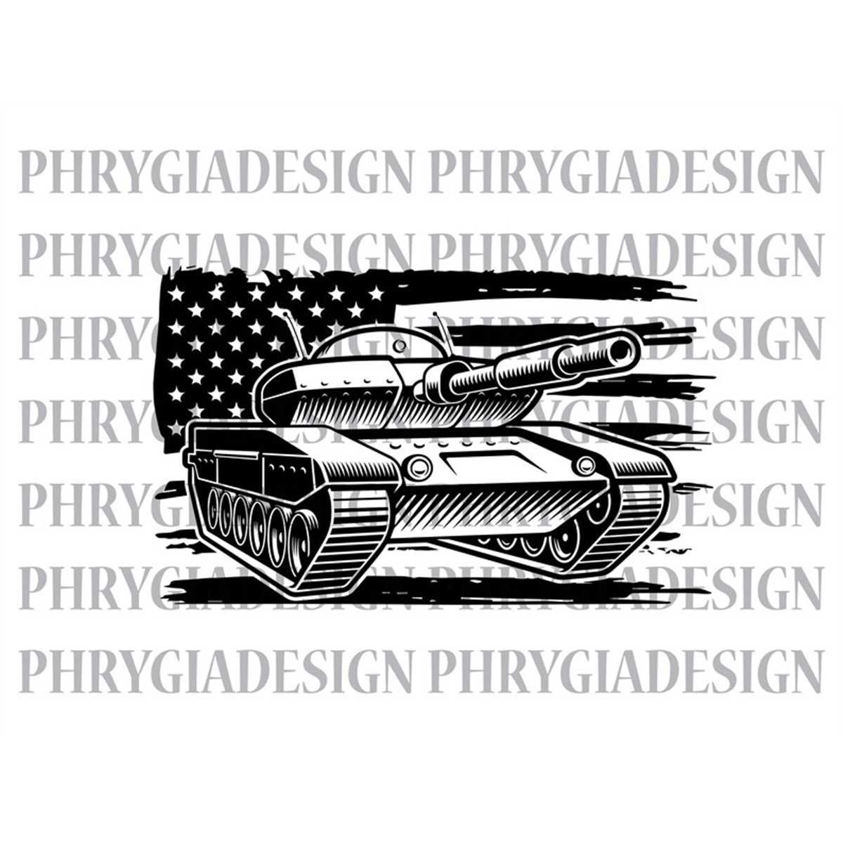 US Military Tank Svg , Military Tank Svg , US War Vehicle , | Inspire ...
