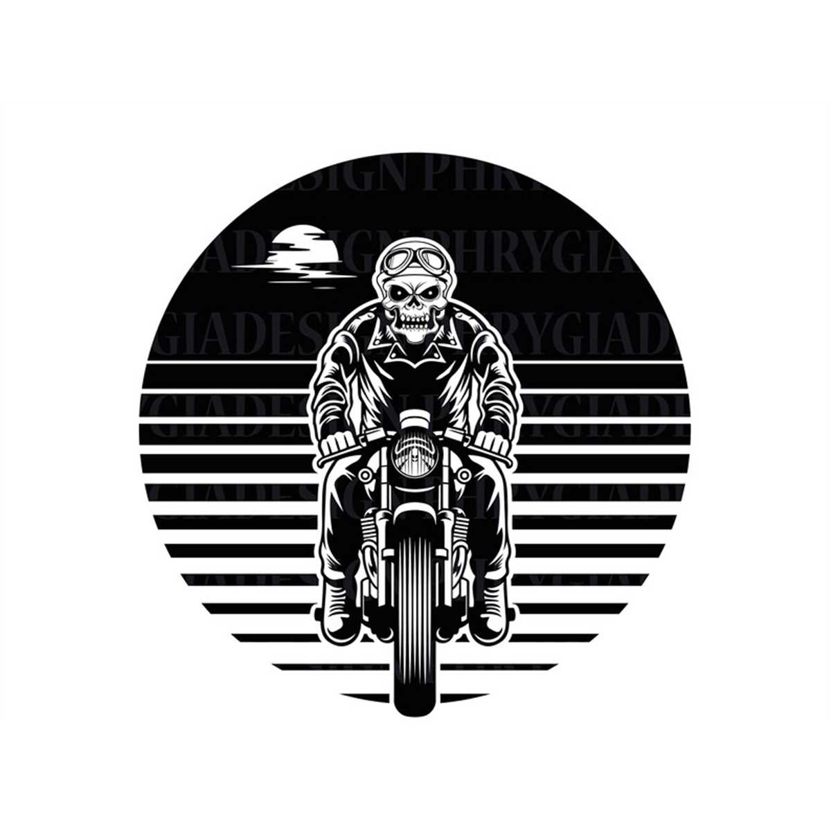 Motorcycle Rider Svg Png , Motorcycle Svg , Motorcycle Skull - Inspire ...