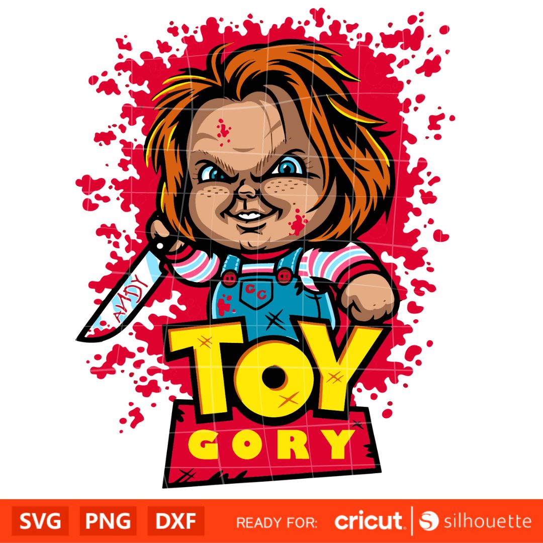 Chucky Toy Gory Svg, Friends Till The End Svg, Halloween Svg - Inspire ...