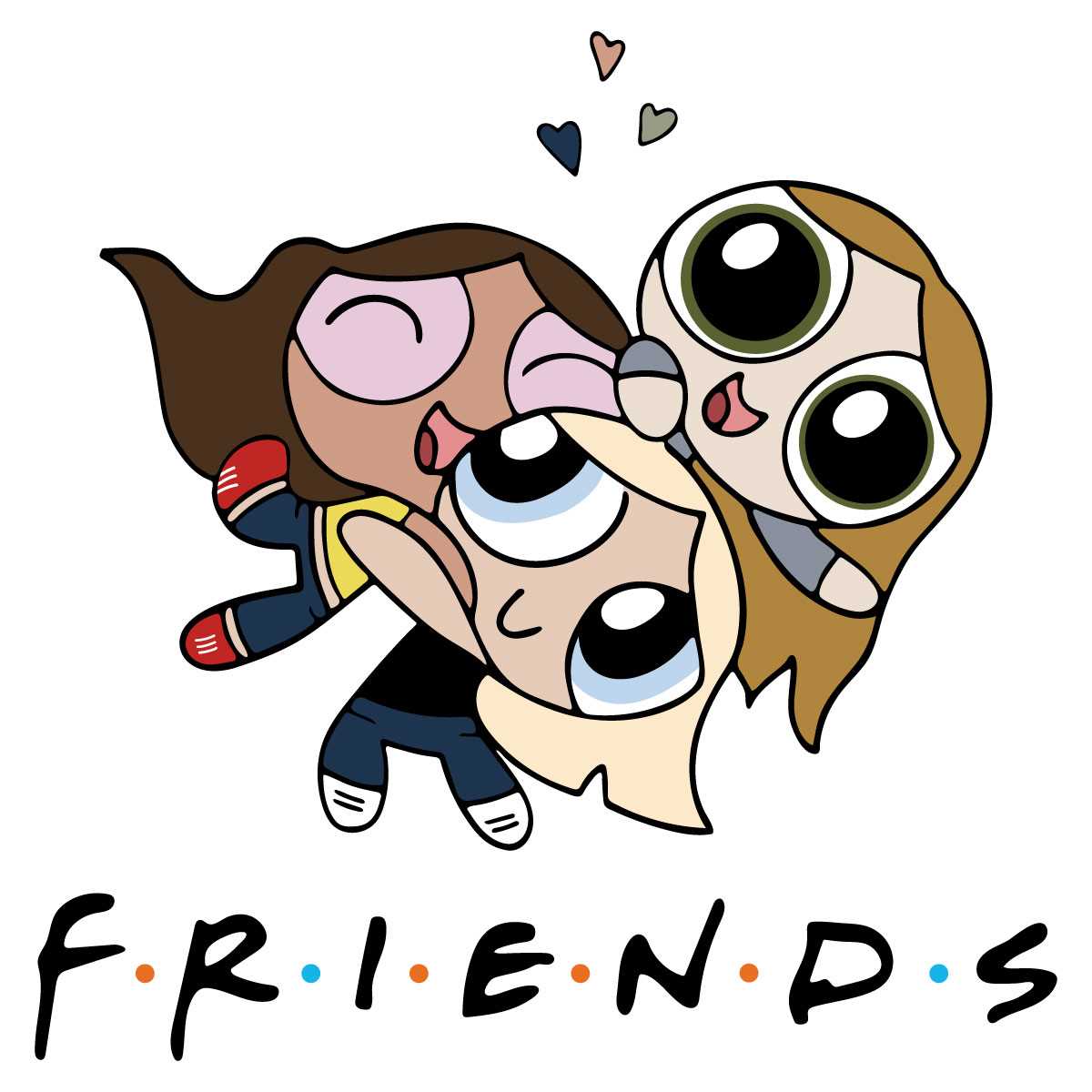 The Powerpuff Girls Friends SVG, Cartoon SVG | Inspire Uplift