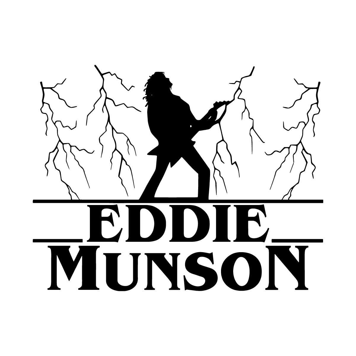 Eddie Munson Stranger Things SVG, Munson Logo SVG | Inspire Uplift