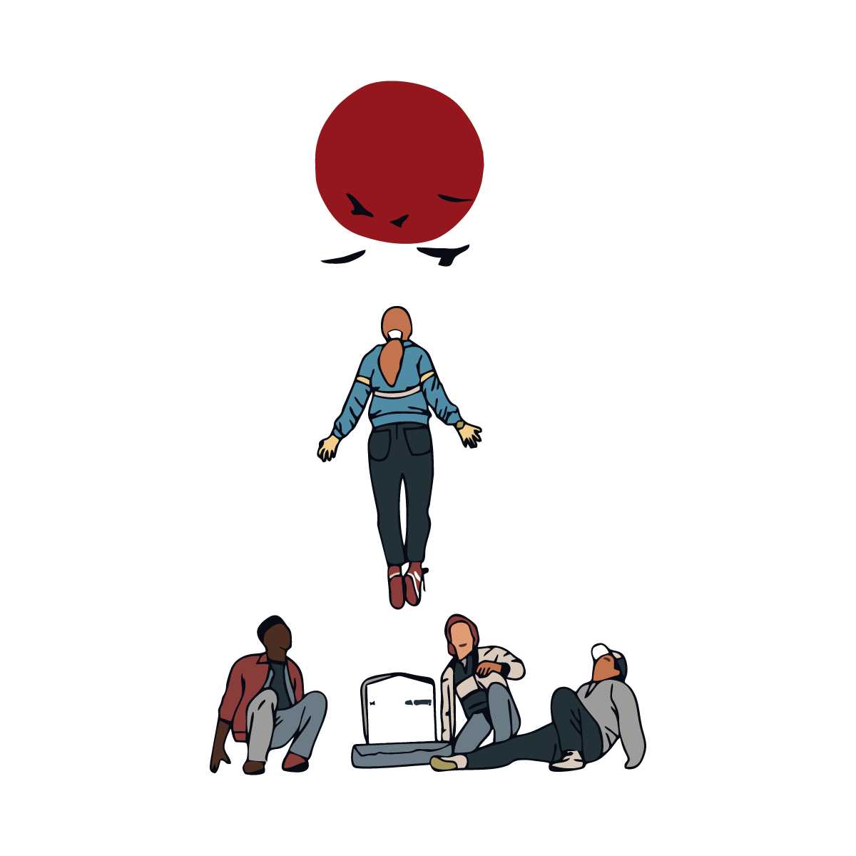 Stranger Things Max Floating PNG, Friends Dont Lie PNG | Inspire Uplift