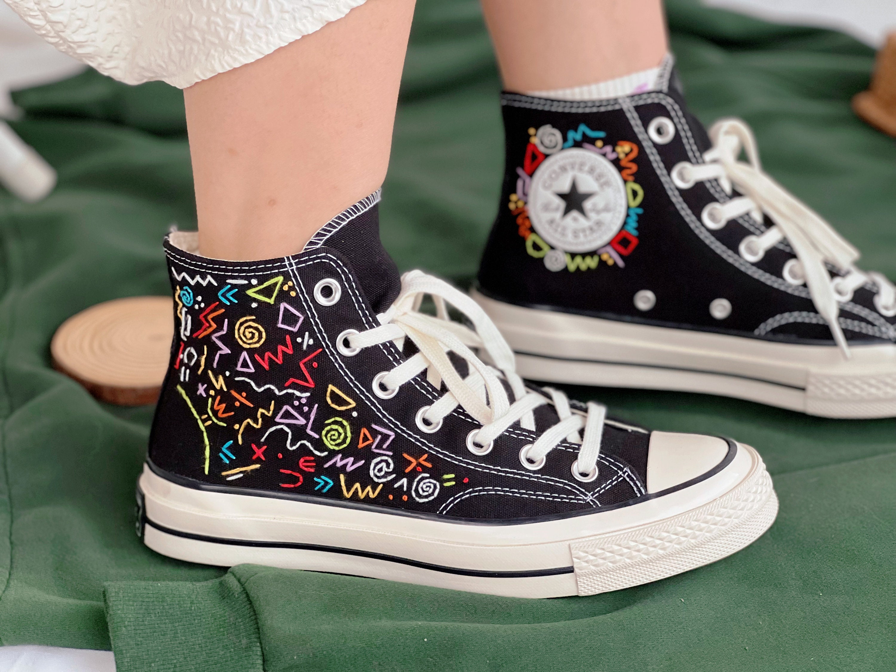 Custom Converse Math Formula Embroidery Pattern, Embroidered | Inspire ...