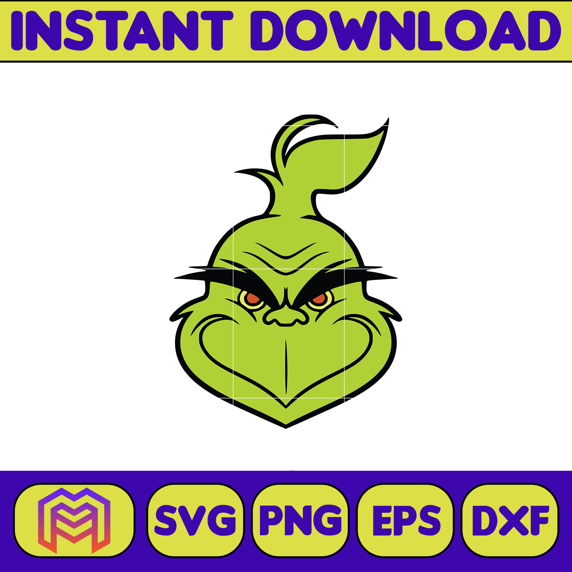 Grinch SVG, Grinch Christmas Svg, Grinch Face Svg, Grinch Ha | Inspire ...
