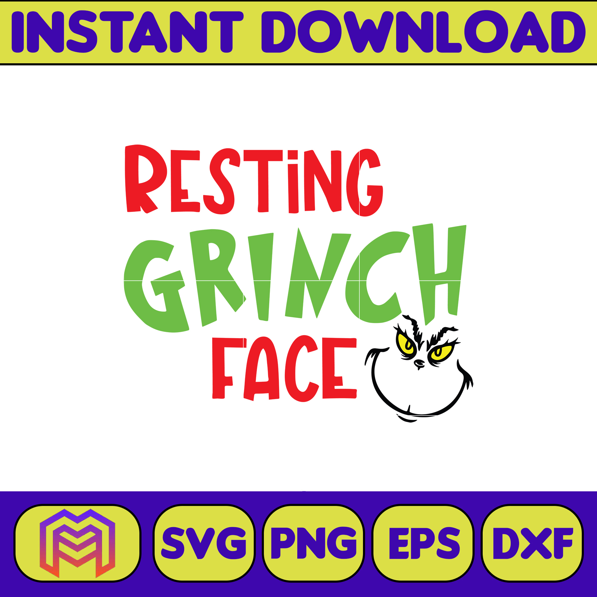 Grinch SVG, Grinch Christmas Svg, Grinch Face Svg, Grinch Ha | Inspire ...
