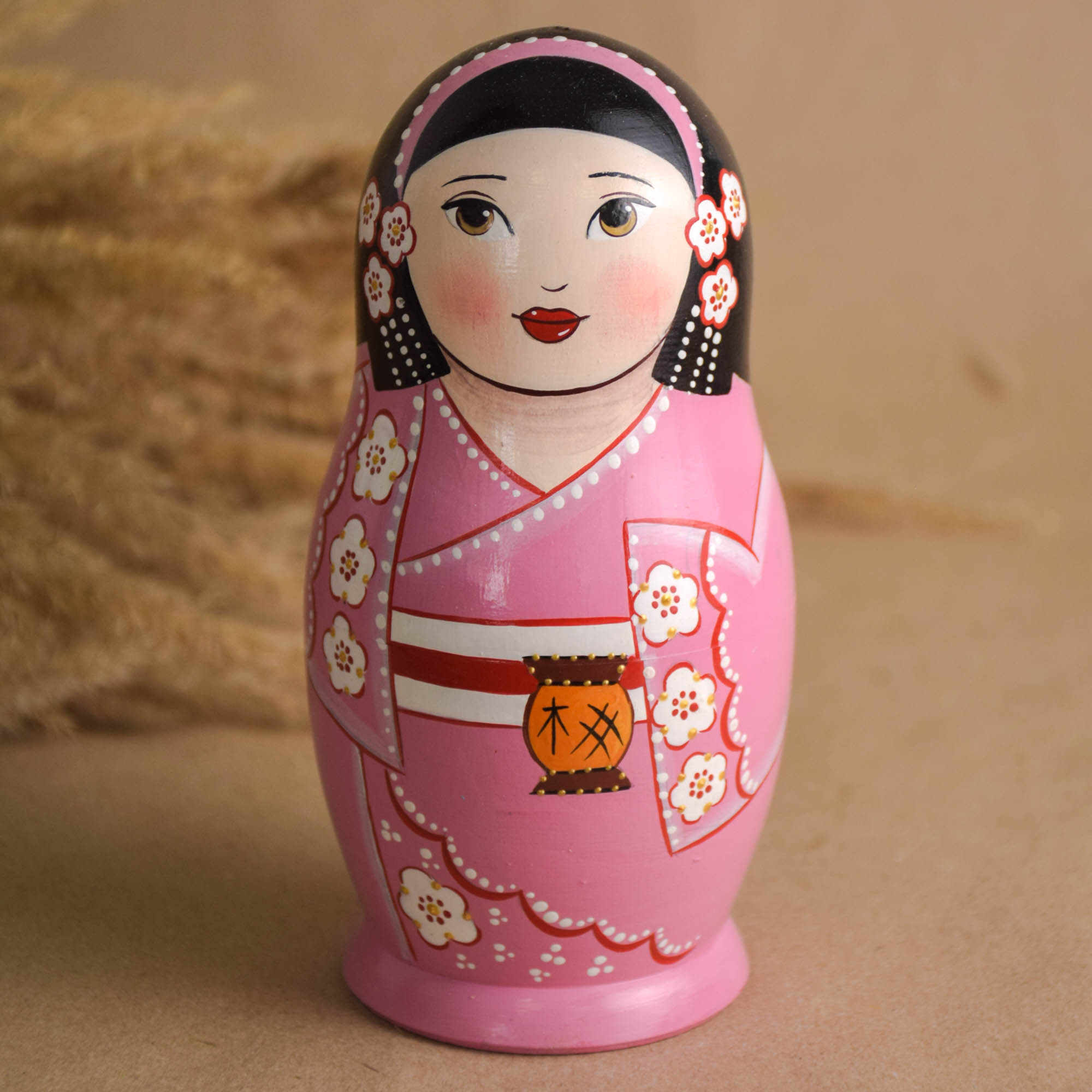 Wooden Nesting Dolls Japanese, Montessori Sorting Toy, Gift | Inspire ...