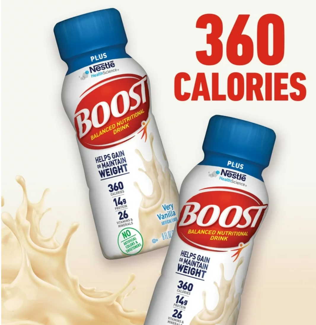 BOOST Plus Ready to Drink Nutritional Drink, Very Vanilla Nu | Inspire ...