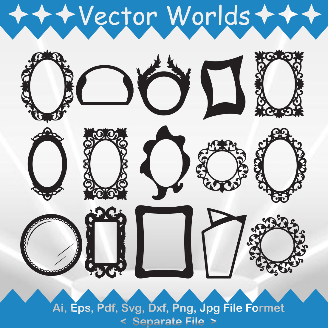 Hand Mirror svg, Hand Mirrors svg, Hand, Mirror, SVG, ai, pd - Inspire ...