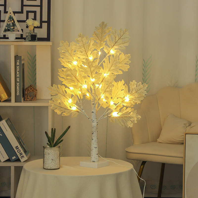 LED Maple Leaf Birch Tree Light Room - Inspire Uplift