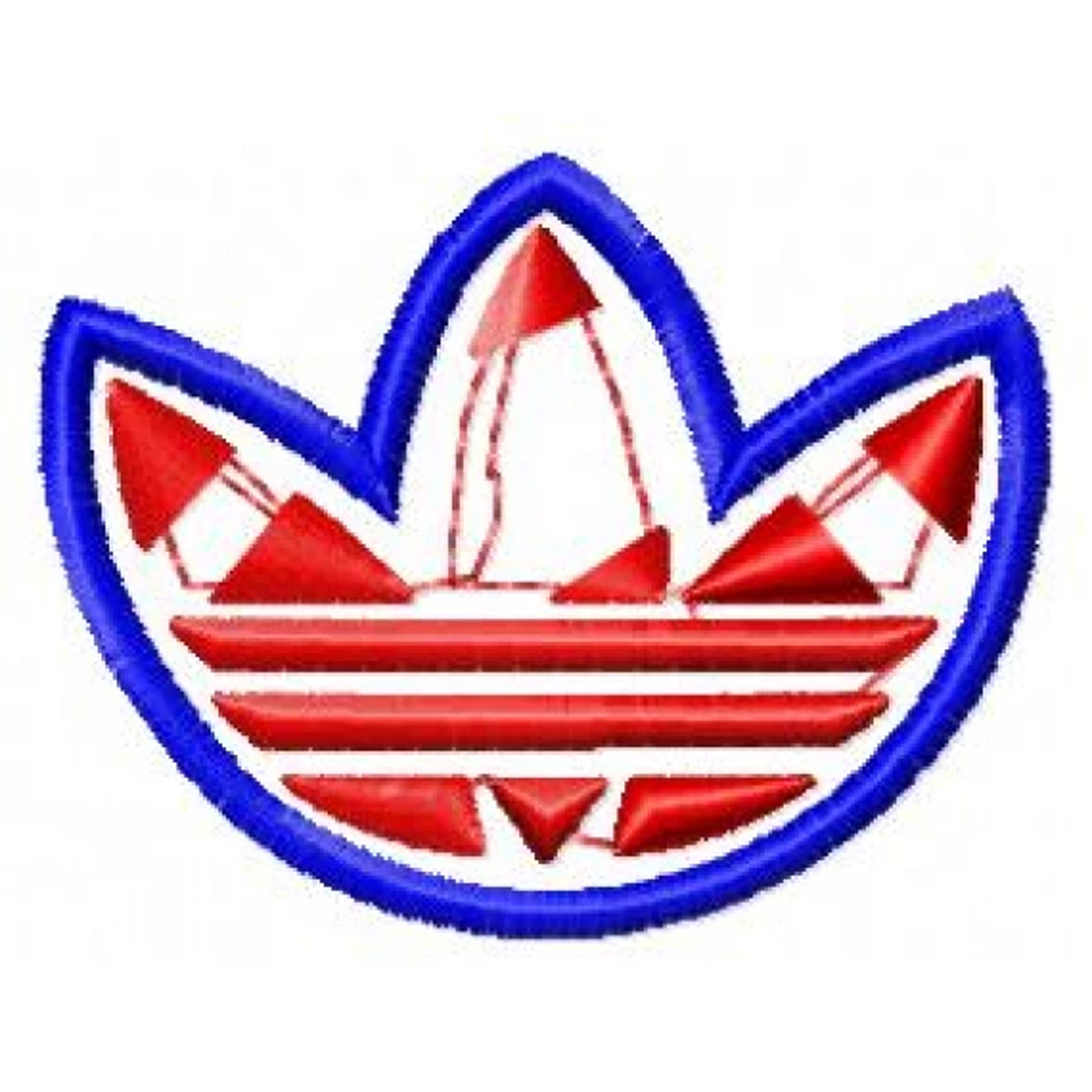 Adidas logo embroidery design, Brand design, Embroidered shi | Inspire ...