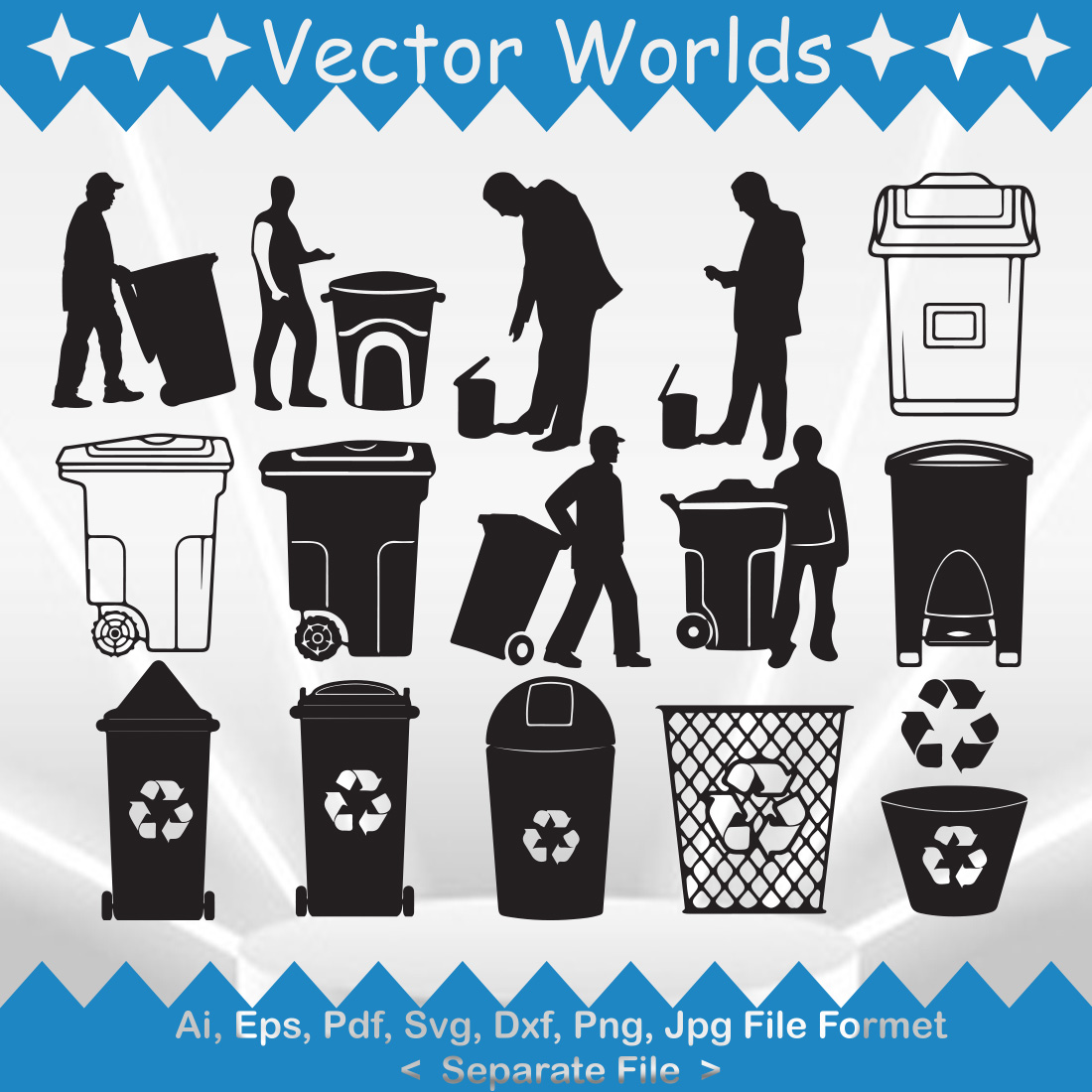 Trash Bin Svg | Inspire Uplift