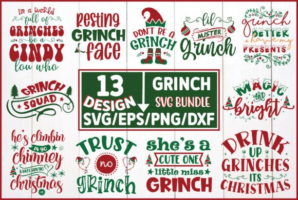 Grinch SVG Bundle | Inspire Uplift