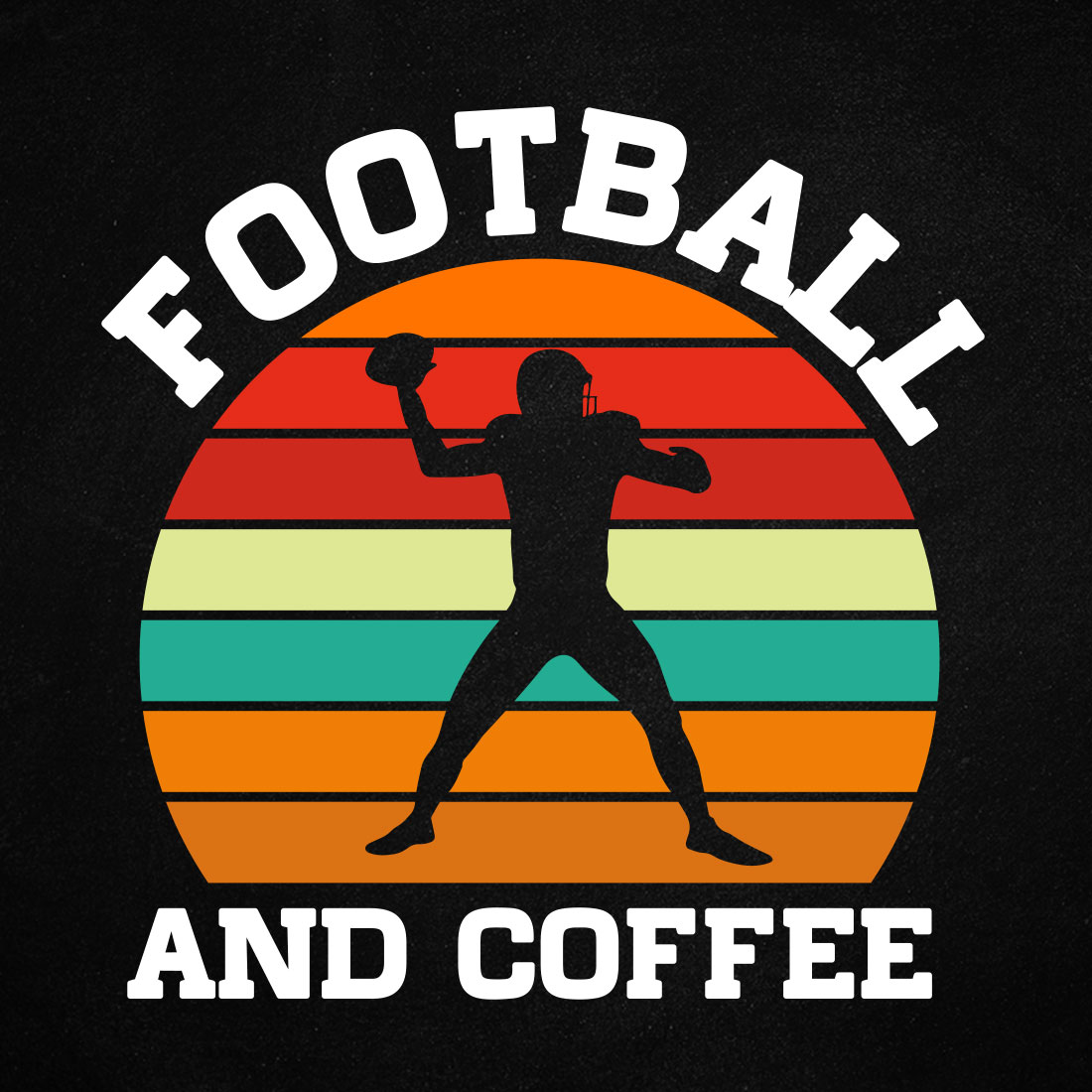 Vintage Football And Coffee Football Lover Svg Printable Fil - Inspire ...