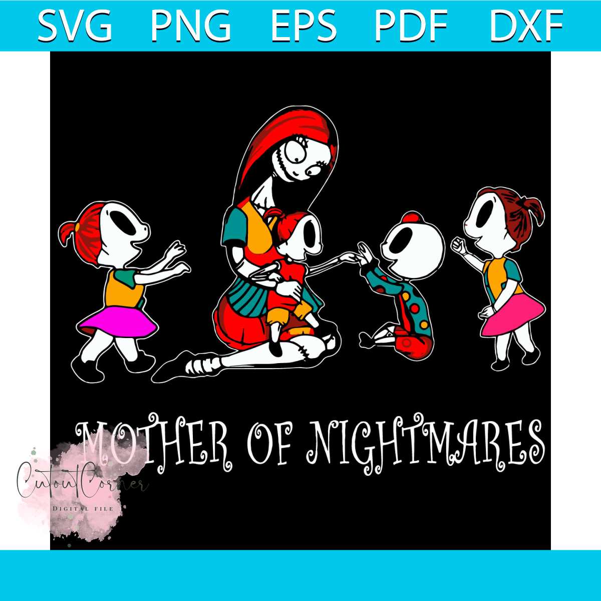 Mother Of Nightmares Svg | Inspire Uplift