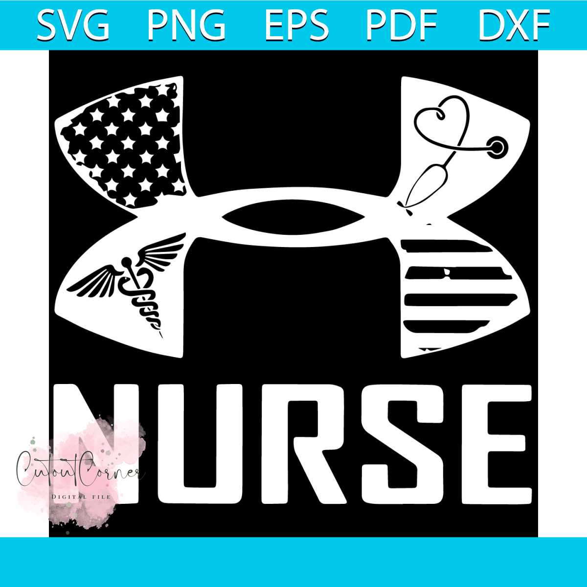 Under Armour Nurse Svg, Nurse Svg, Caduceus Svg | Inspire Uplift Under Armour Nurse Svg, Nurse Svg, Caduceus Svg | Inspire Uplift