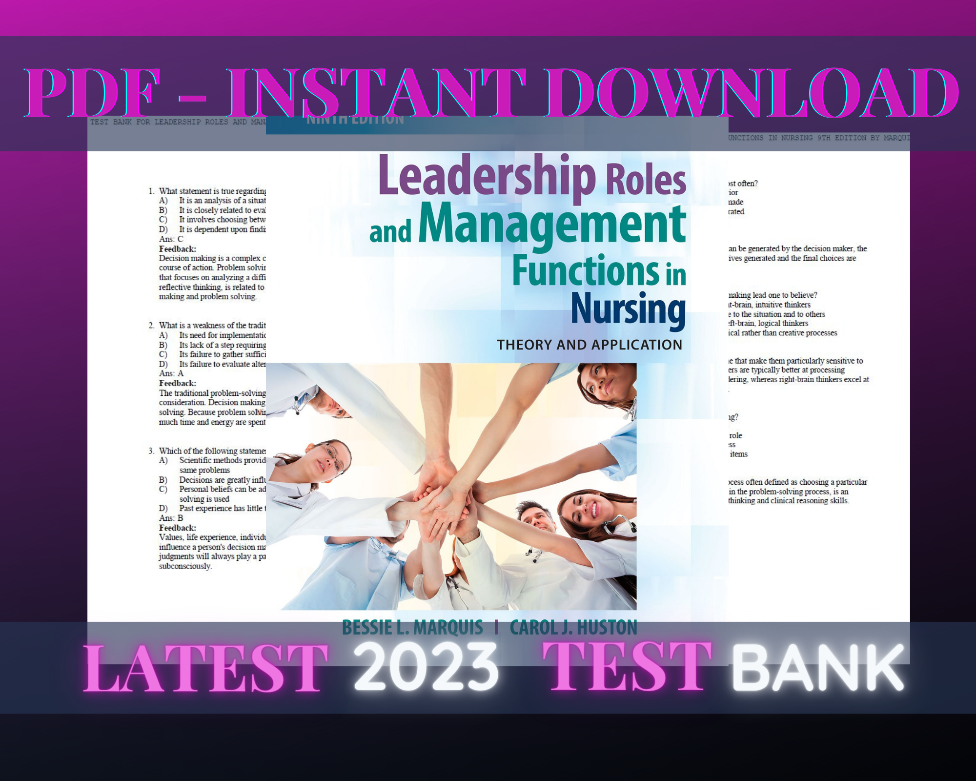 Latest 2023 Test Bank for Leadership Roles and Management Fu - Inspire ...