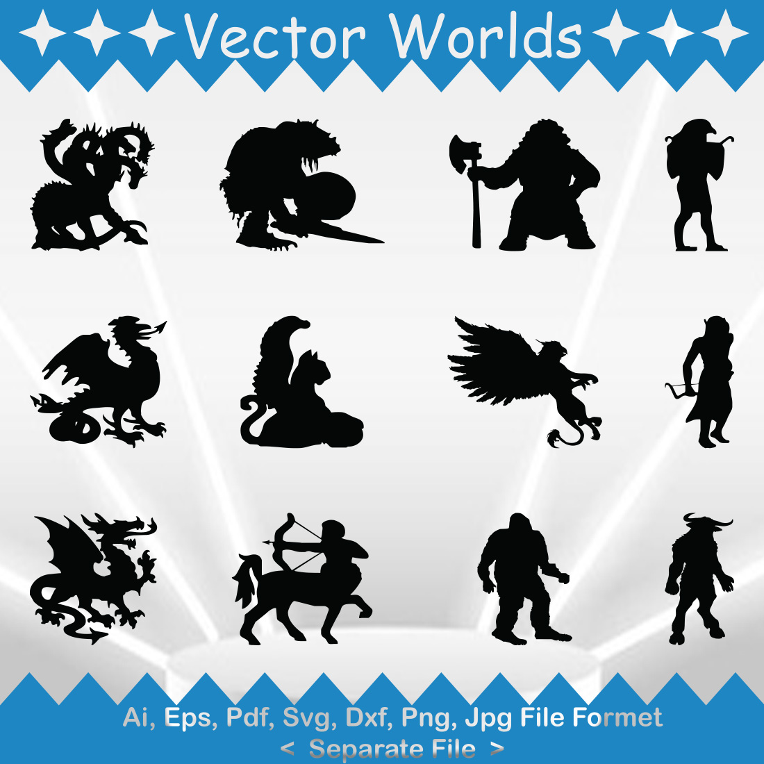 Mythical Creatures Symbol svg, Mythical Creature's svg, Myth - Inspire ...
