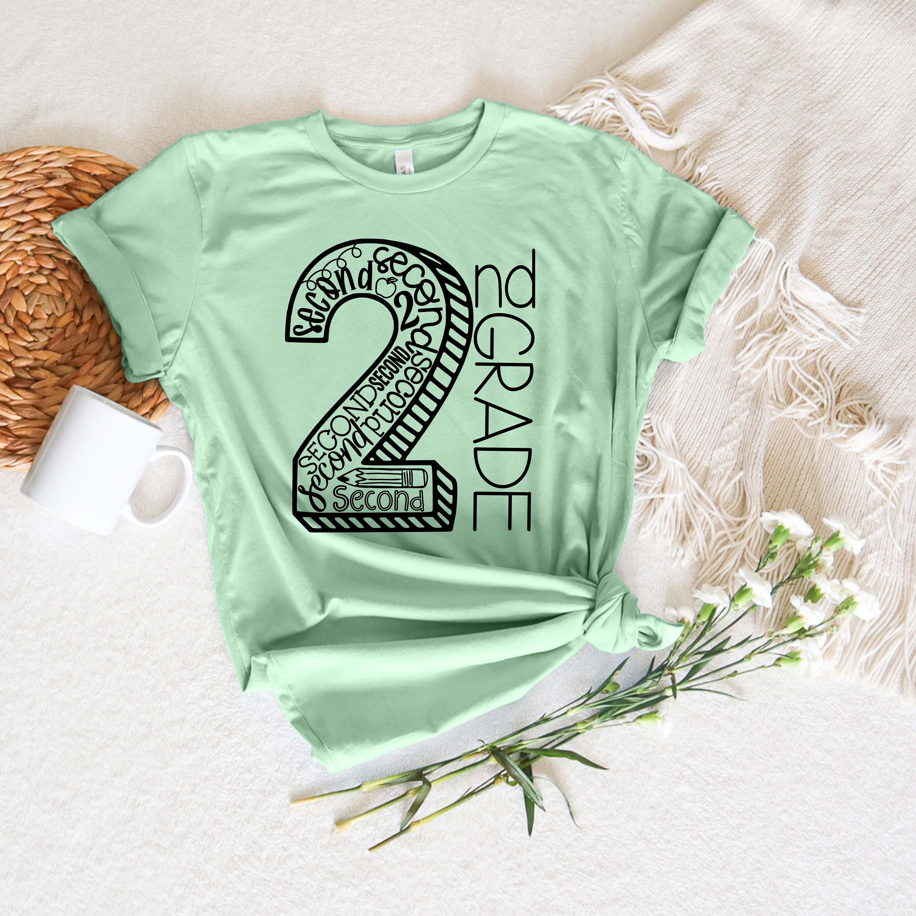 Hello Second Grade Shirt, Back to School Shirt, Teacher Shir | Inspire ...