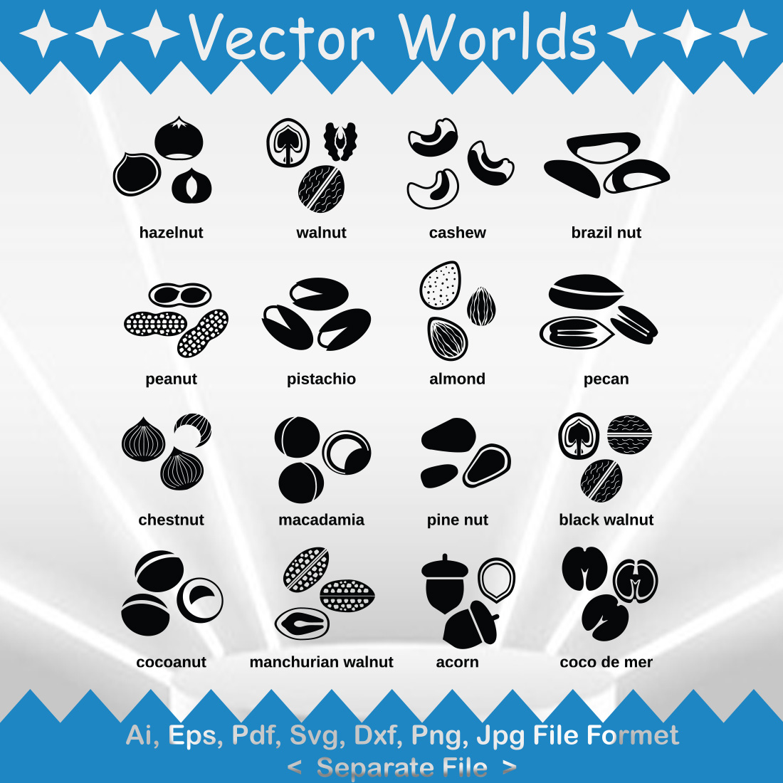 Nut svg, Nuts svg, Nut, Nut, SVG, ai, pdf, eps, svg, dxf, pn | Inspire ...