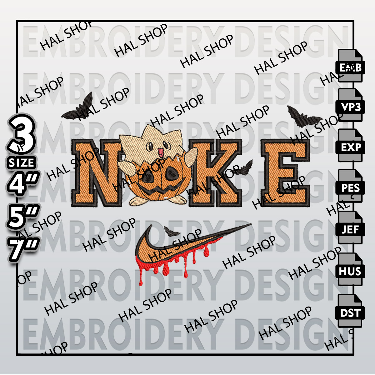 Pokemon Machine Embroidery Designs, Togepi Pumpkin Costume H - Inspire ...