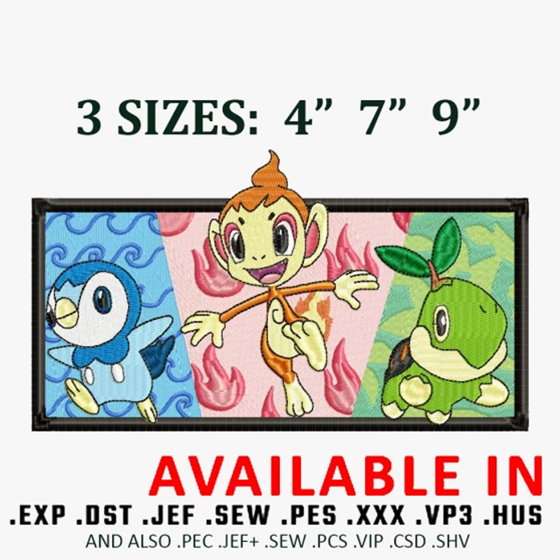 Pokemon frame Embroidery Design, Embroidered shirt, Pokemon | Inspire ...