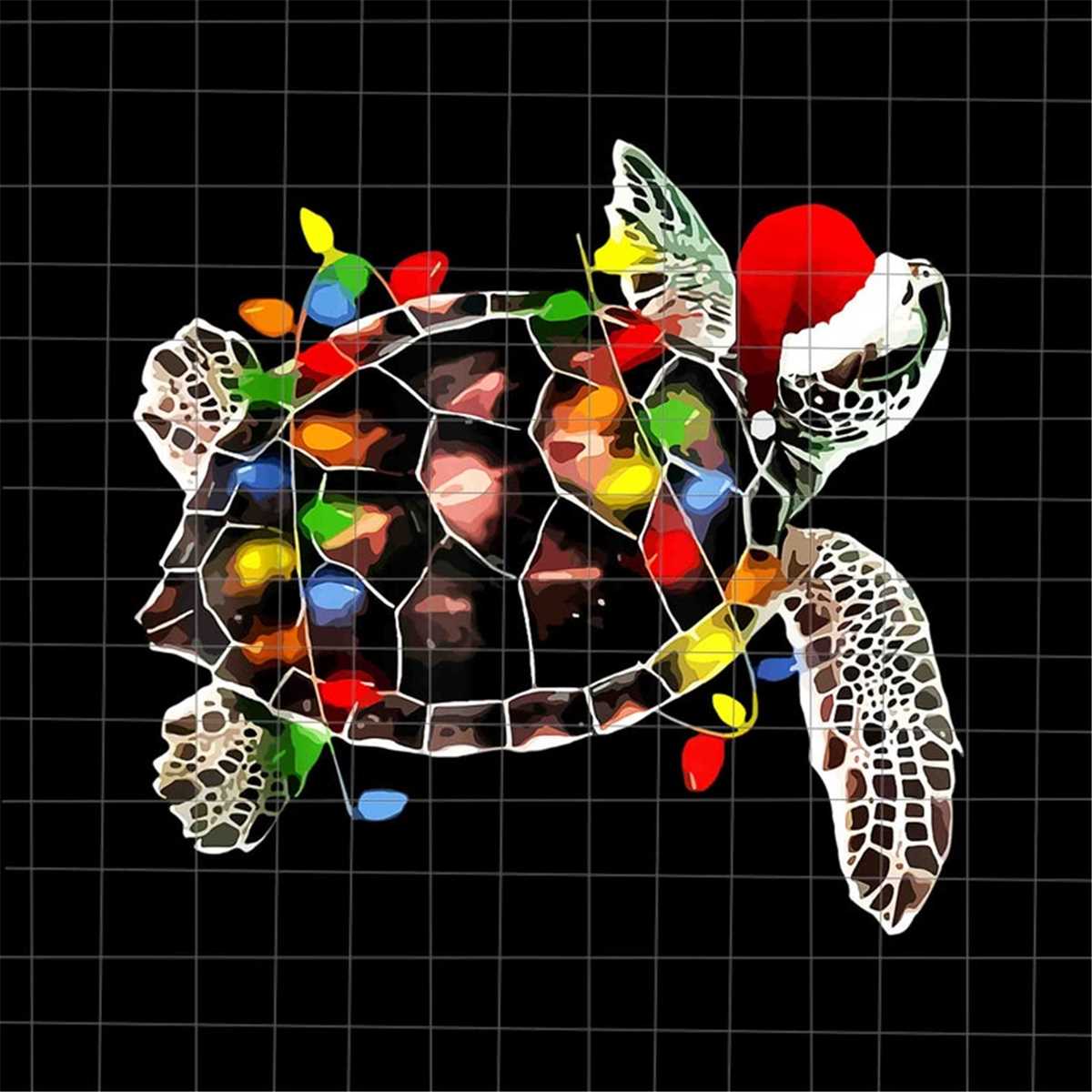 Turtle Christmas Lights Png, Christmas Turtle Png, Christmas - Inspire ...