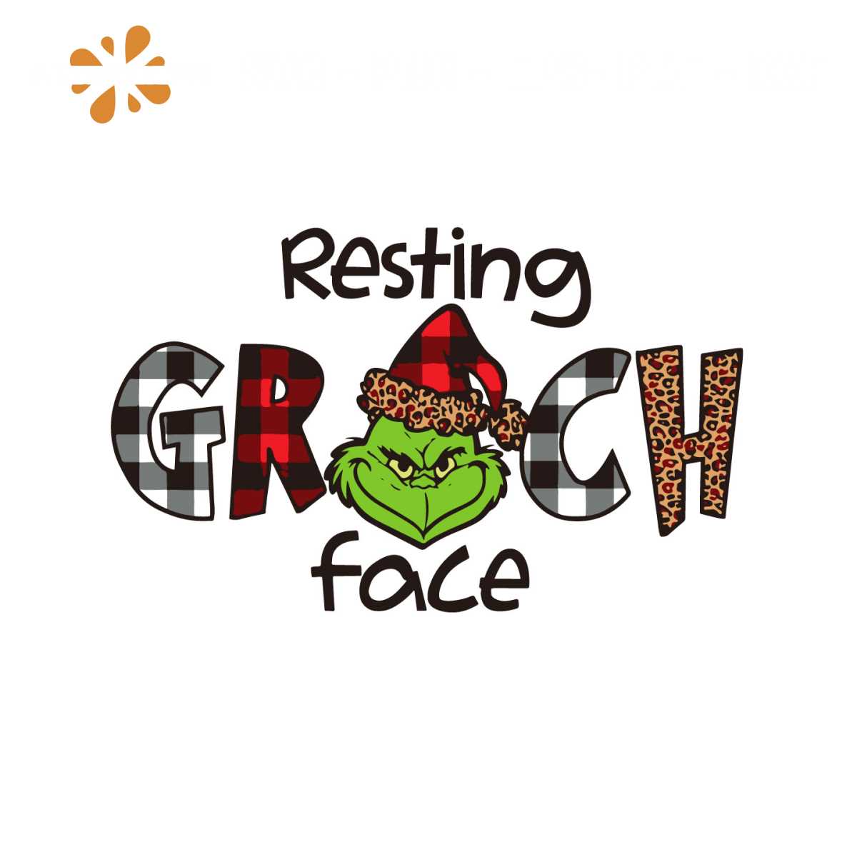 Resting Grinch face svg, png, dxf, eps digital file NCRM1307 | Inspire ...