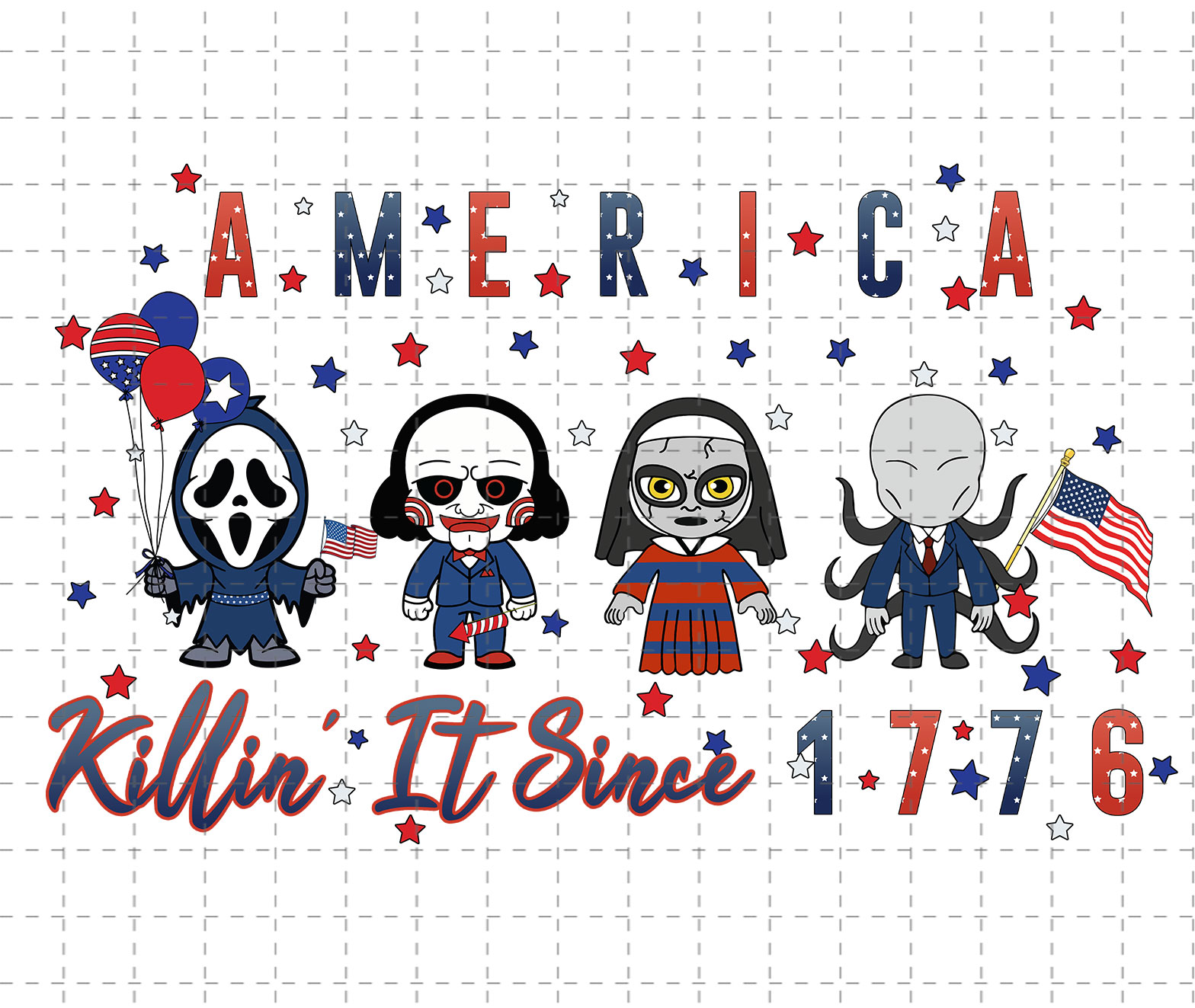 4th of July Horror Movie Png, Horror Friends Png, Scary Movi | Inspire ...