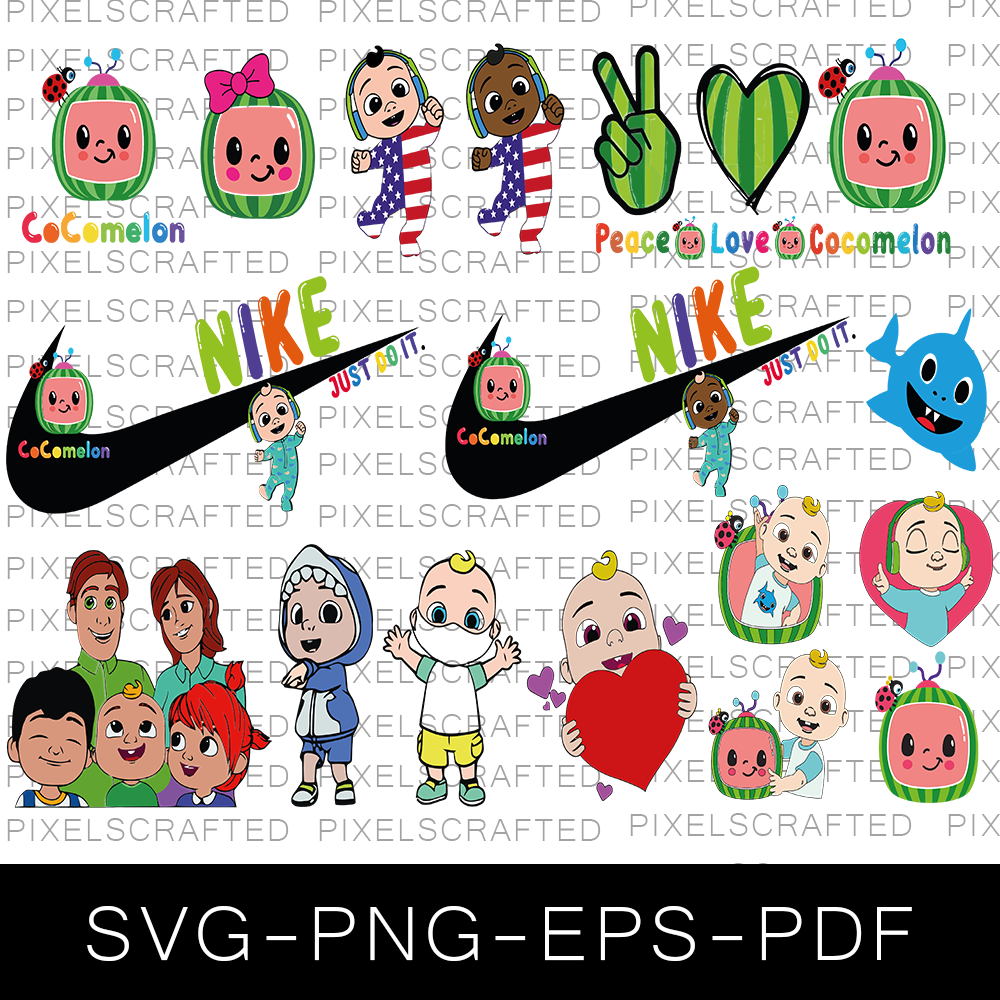 Cocomelon SVG Bundle, Cocomelon Cut file, Cocomelon Clipart, | Inspire ...
