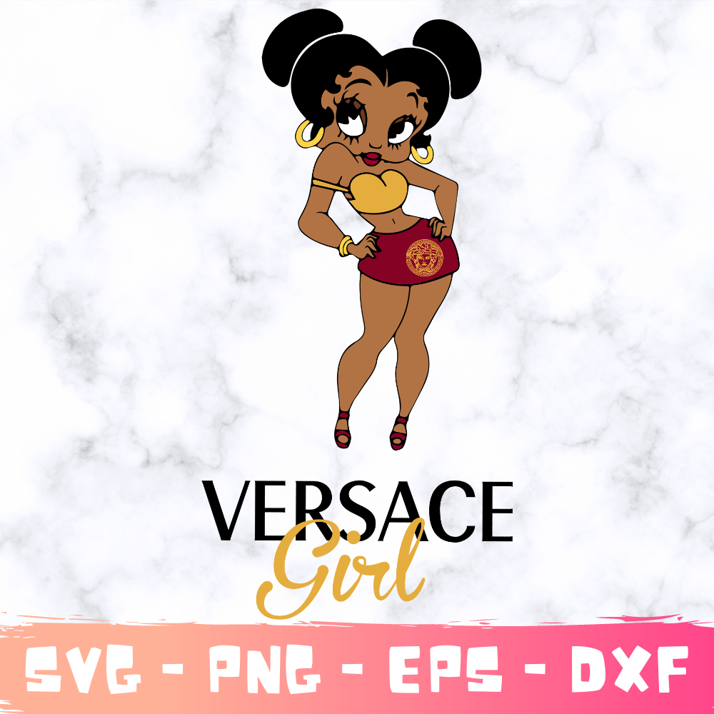 Versace girl Svg, Fashion Brand Svg,Famous Brand Svg, Silhou | Inspire ...