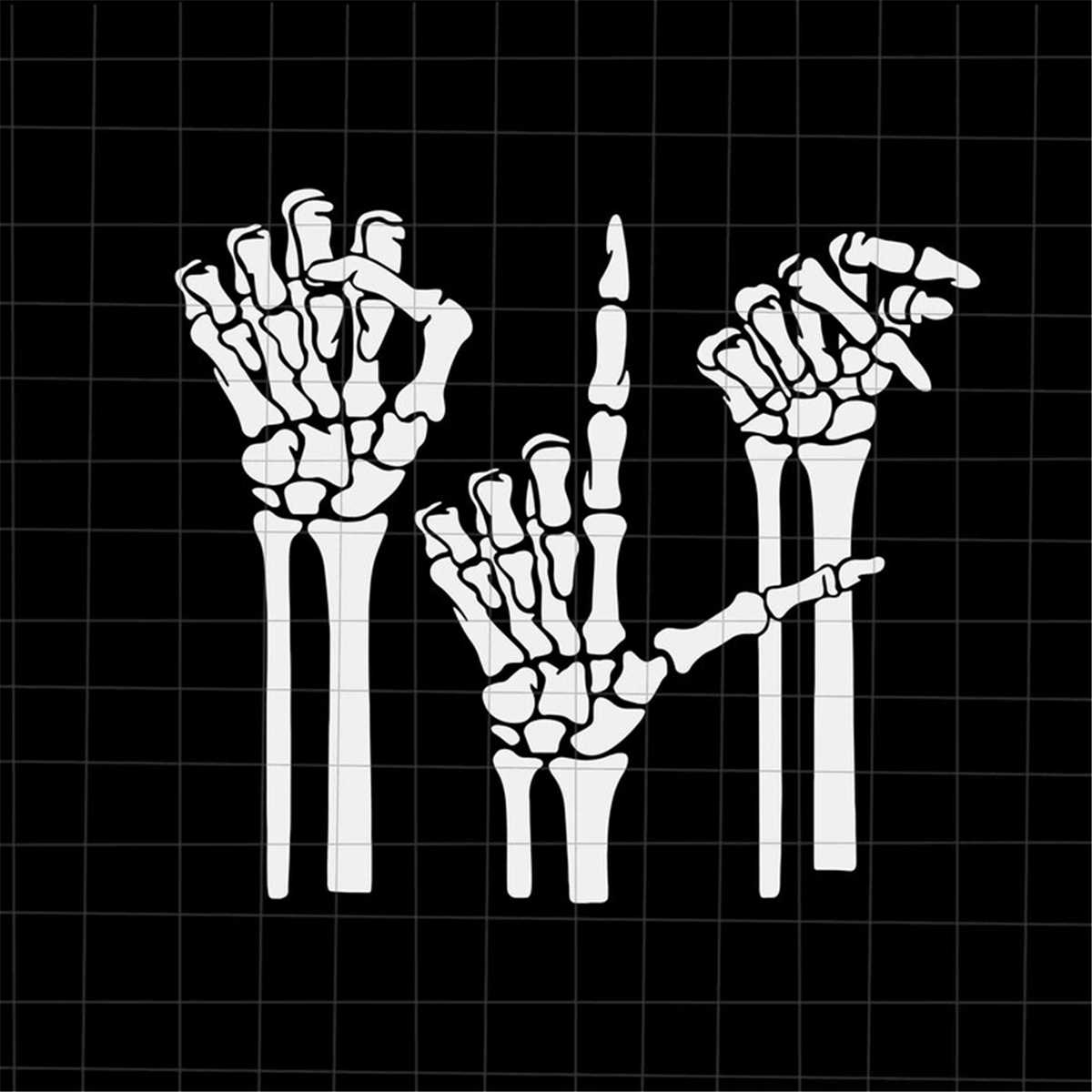 Skeleton Hand Halloween Svg, Skeletons Halloween Svg, Hand | Inspire Uplift