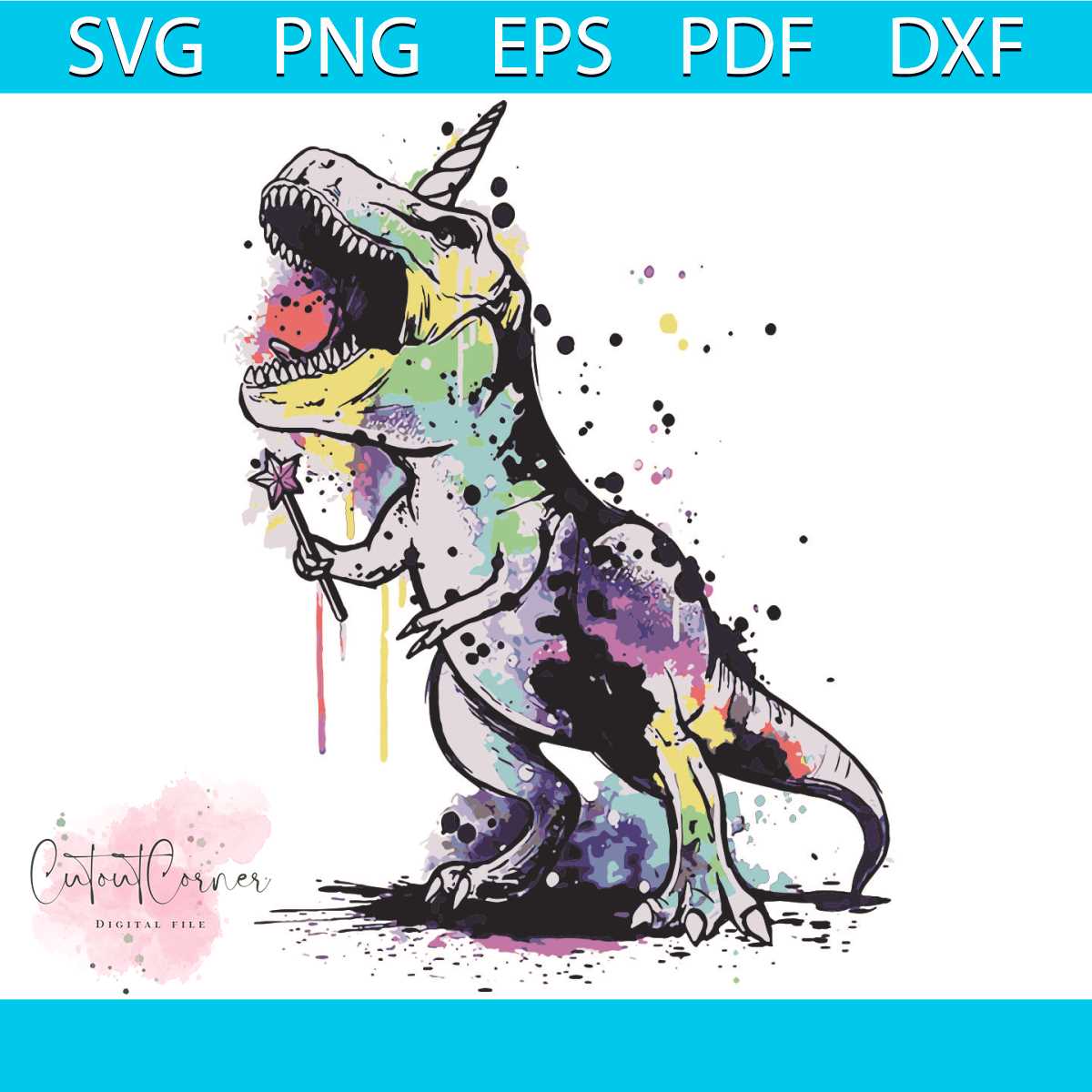 t rex coloring svg - Inspire Uplift